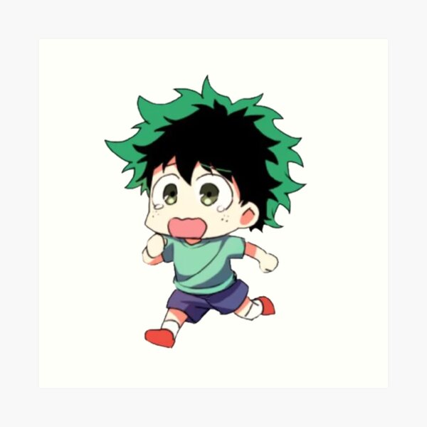"MHA - Kid Deku " Art Print by pinkieseal | Redbubble