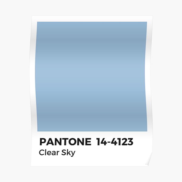 Pantone Color Swatch Posters | Redbubble