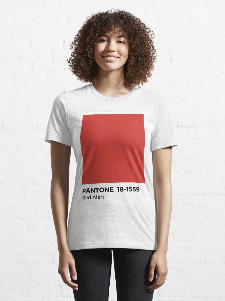 "PANTONE- Red Alert" T-shirt by fabibar | Redbubble | pantone t-shirts ...