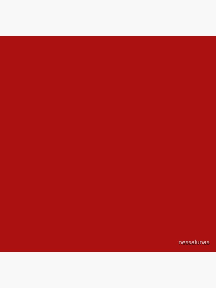 "Cherry Red Solid Color" Sticker for Sale by nessalunas | Redbubble
