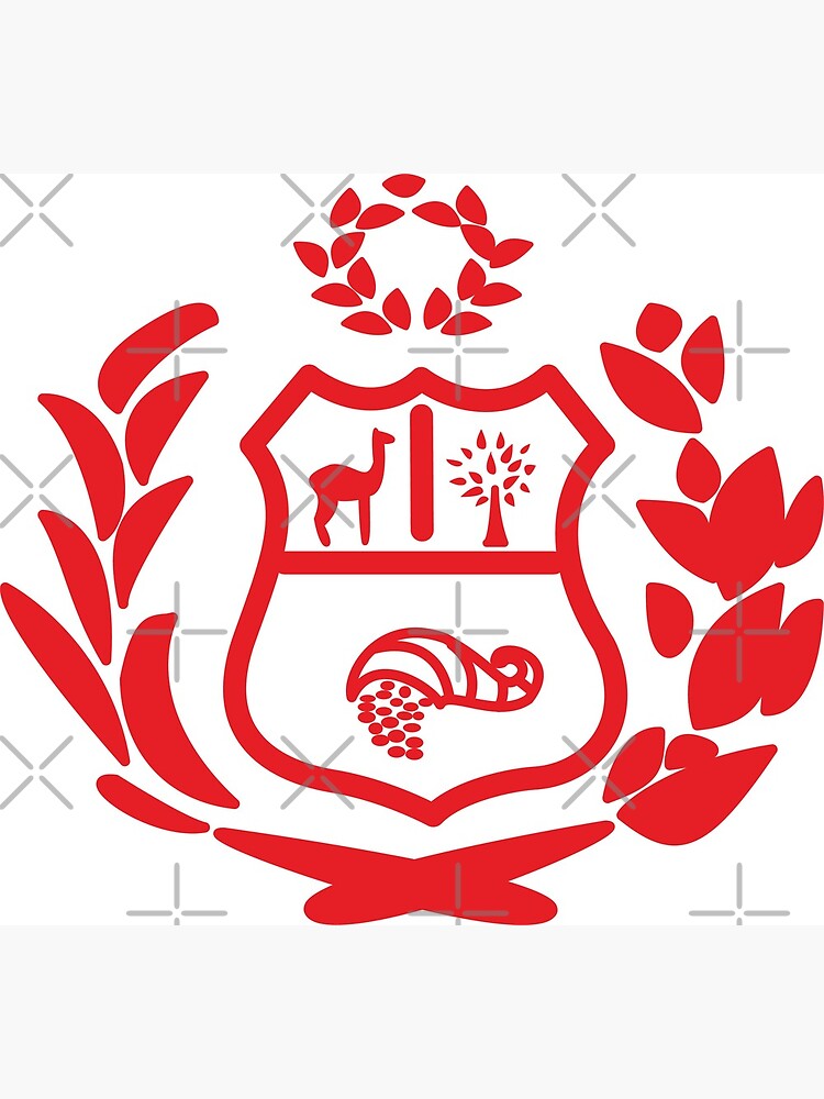 Póster «Escudo peruano» de Atsuwu | Redbubble