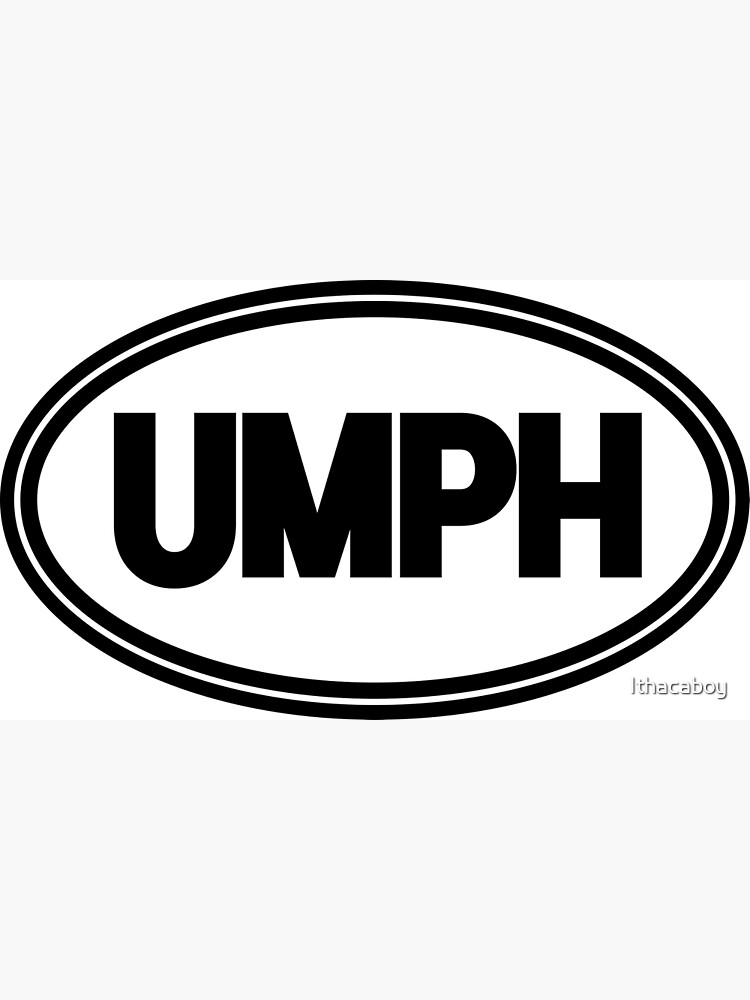 "UMPH - Euro" Poster by Ithacaboy | Redbubble