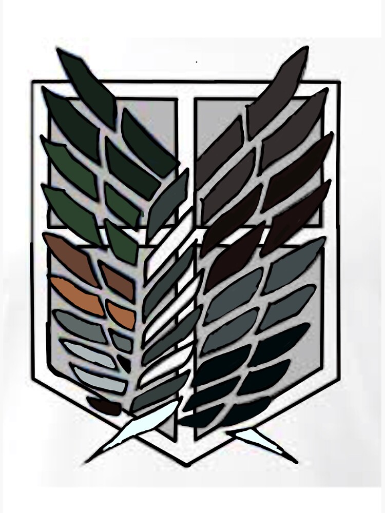 "Scout regiment logo " Sticker by Sarbol | Redbubble