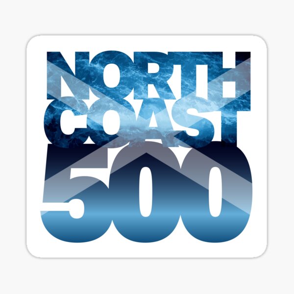 "NC500 North Coast 500" Sticker for Sale by Inc-Solutions | Redbubble