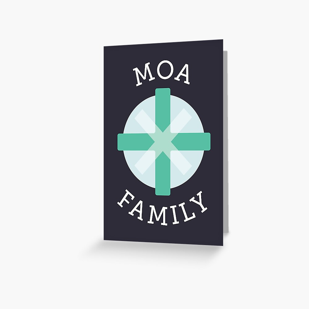 "TXT MOA family logo" Greeting Card for Sale by Morcawork | Redbubble