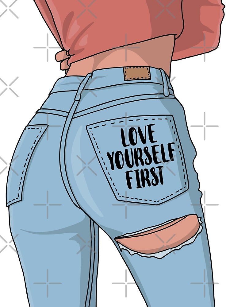 "Love Yourself First" Art Print for Sale by AlurePrints | Redbubble