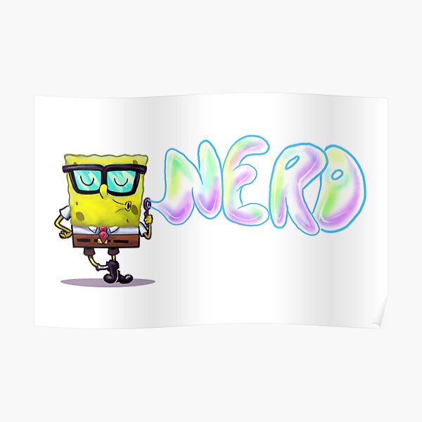 "Spongebob-Nerd" Poster von ewokesot | Redbubble