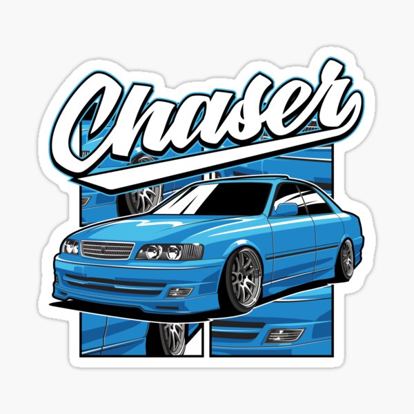 "Toyota Chaser x100" Sticker for Sale by shakotan | Redbubble