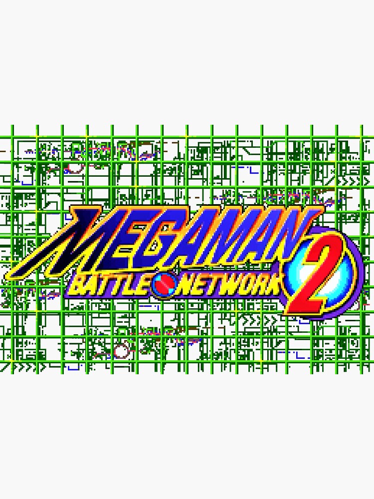 "MMBN2 Logo (ENG)" Sticker for Sale by Deadkid0 | Redbubble