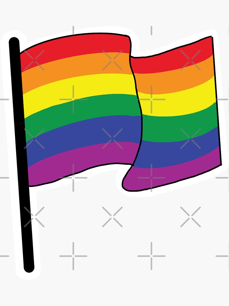 "Pride Flag" Sticker for Sale by DesignsByDenyer | Redbubble