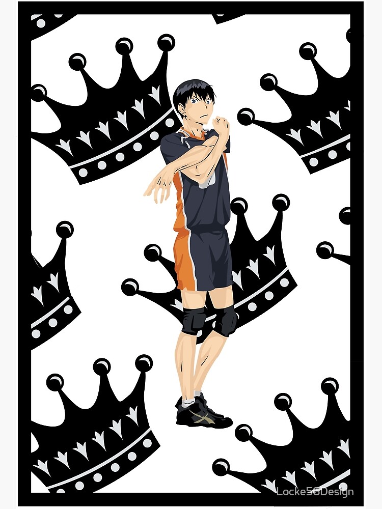 "Haikyuu! King Kageyama" Poster by Locke56Design | Redbubble