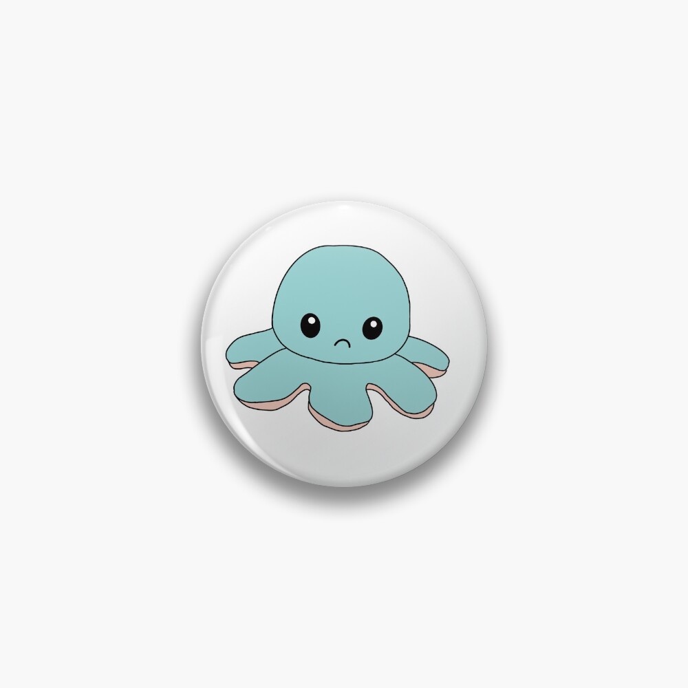 "Reversible Octopus (mad)" Sticker for Sale by DesignsByDenyer | Redbubble
