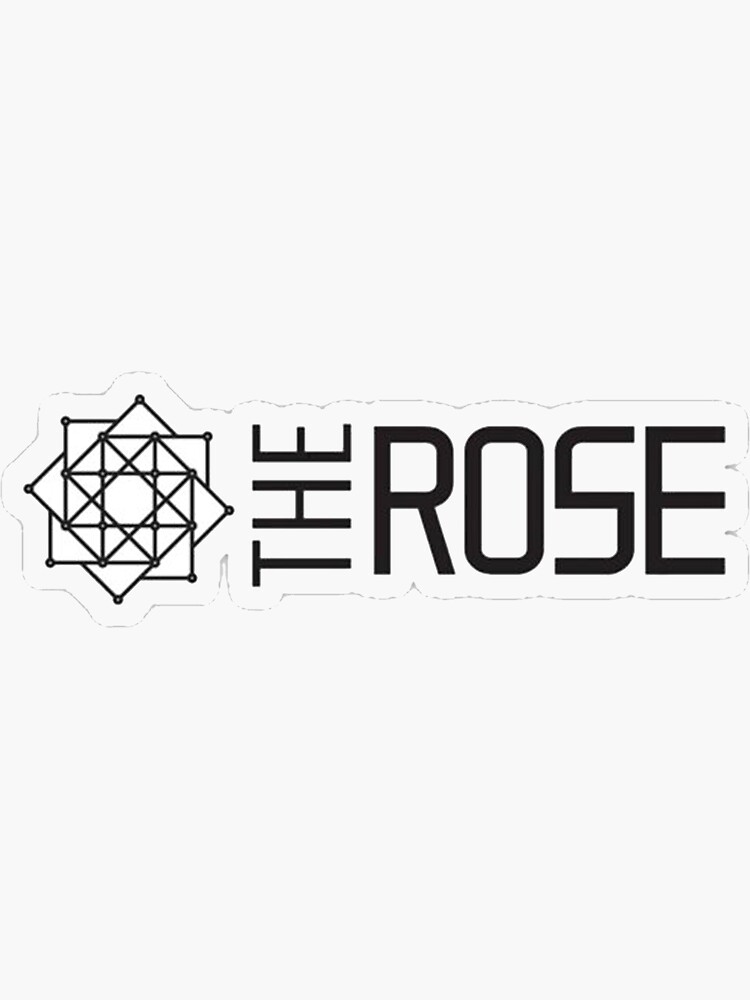 "The Rose Kpop." Sticker for Sale by Bennight | Redbubble
