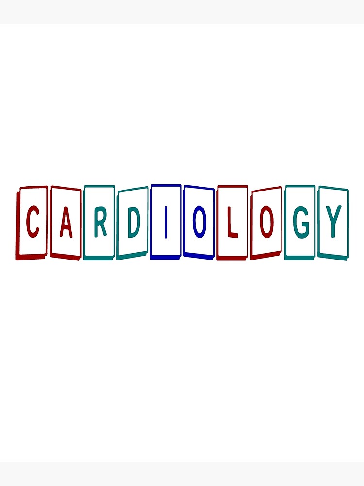 "Cardiologist Cardiology Cardiologists Heart Surgeon Colorful Design ...