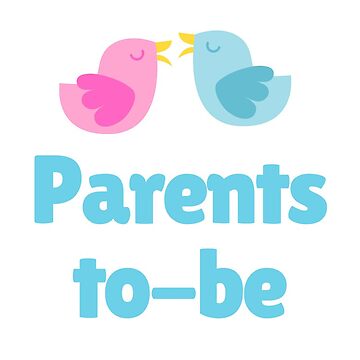 "Parents To Be" Sticker for Sale by popular | Redbubble