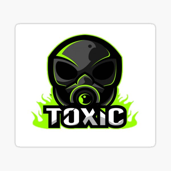 "toxic" Sticker for Sale by HabboMasters | Redbubble