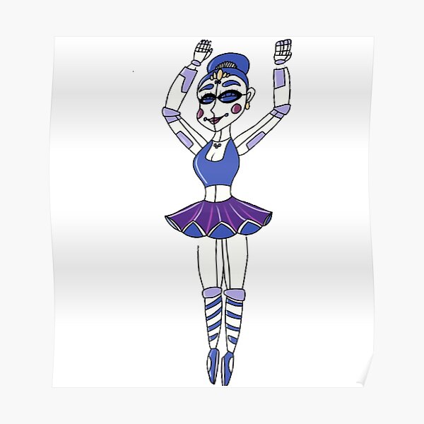 "Ballora Funny Five Nights At Freddys 2" Poster for Sale by ...
