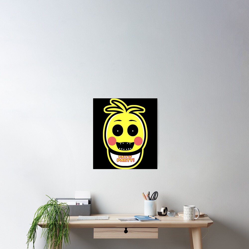 "Broken Toy Chica Funny Five Nights At Freddys 2" Poster by ...