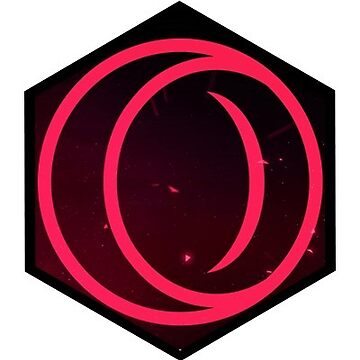 "Opera GX Hexagon" Sticker for Sale by JFKsStickers | Redbubble