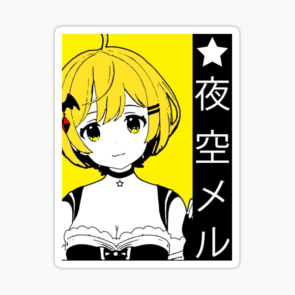 "Hololive Yozora Mel" Sticker for Sale by UDTee | Redbubble
