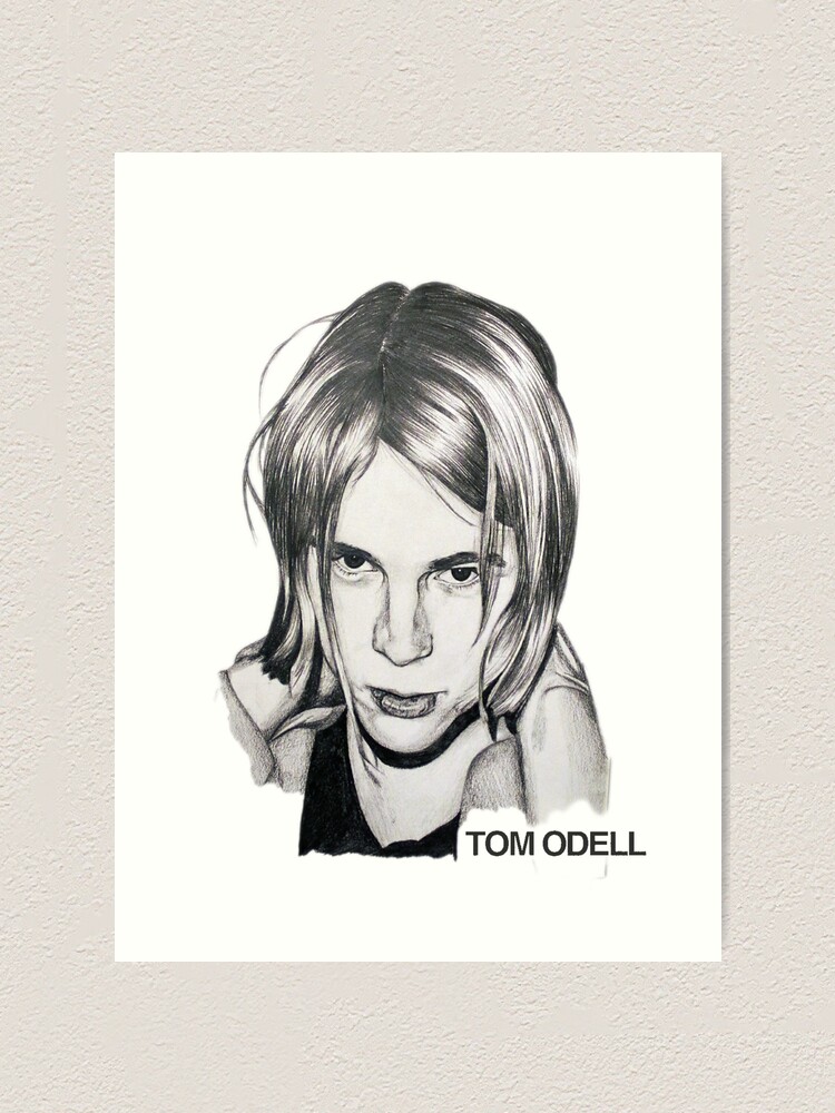 "Tom Odell Drawing" Art Print by zoeandsons | Redbubble