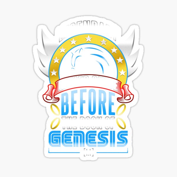 "LEGENDARY GAMER (GENESIS V3)" Sticker by rockyvega6 | Redbubble