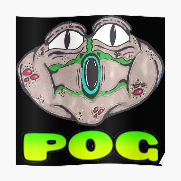 "The Toad....POG Champ. Gamer emote original artwork by Rob Clancy ...