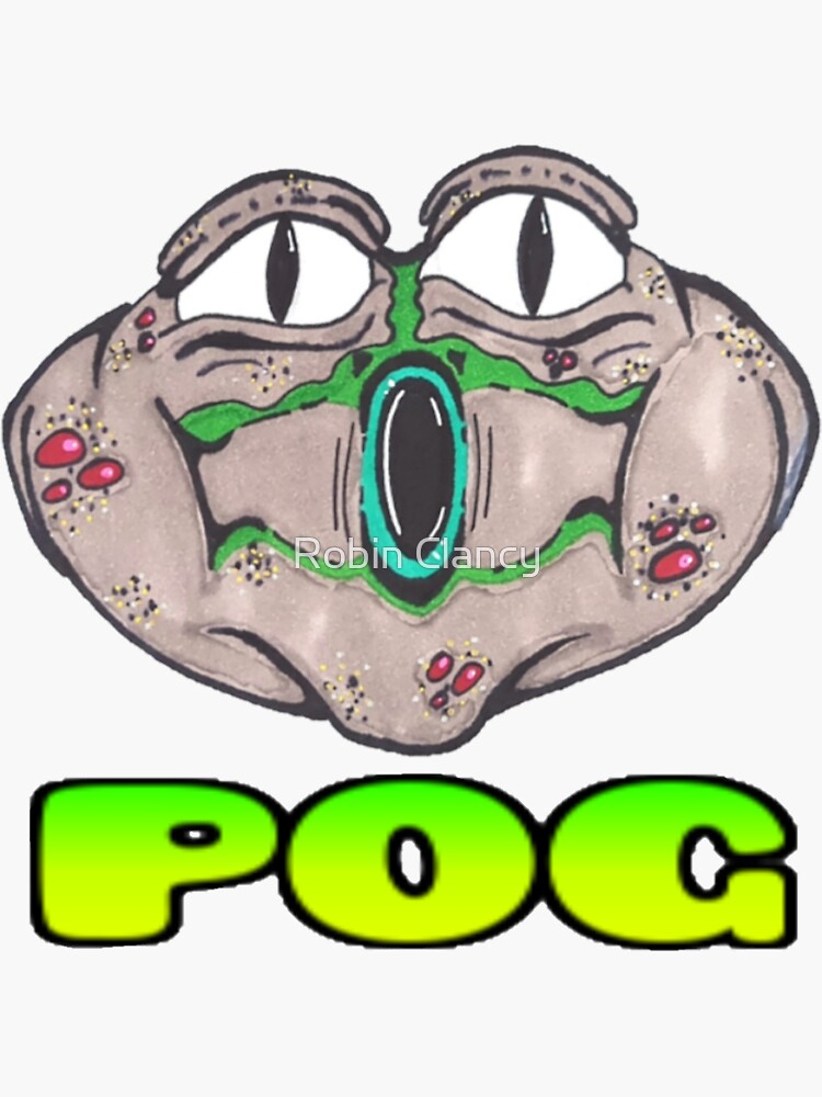 "The Toad....POG Champ. Gamer emote original artwork by Rob Clancy ...