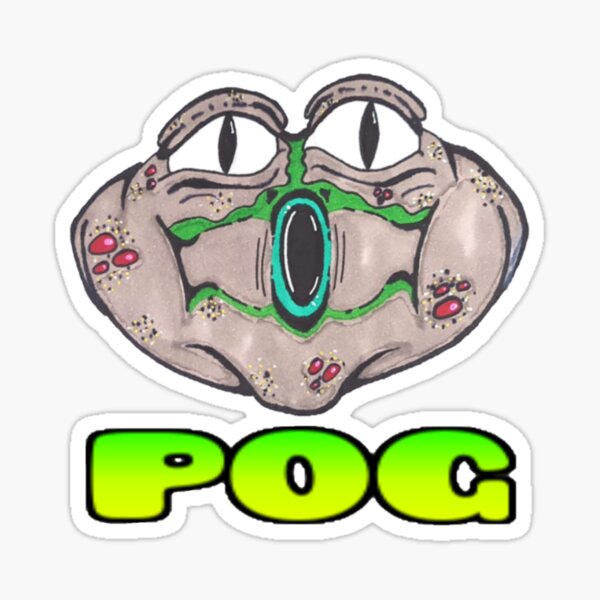 "The Toad....POG Champ. Gamer emote original artwork by Rob Clancy ...
