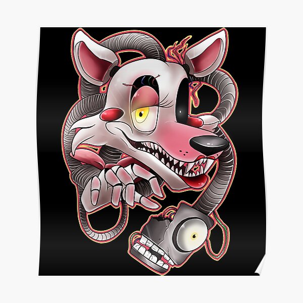 "Funny Five Nights At Freddy's Mangle" Poster by CharlaBonnieTee ...