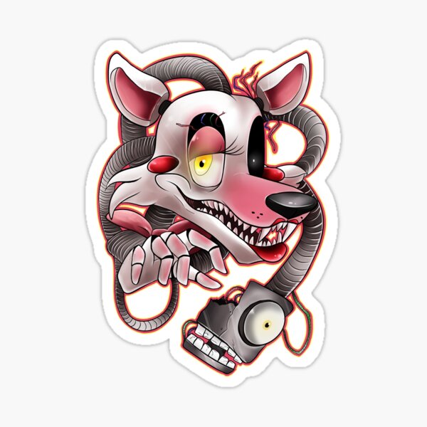 "Funny Five Nights At Freddy's Mangle" Sticker for Sale by ...