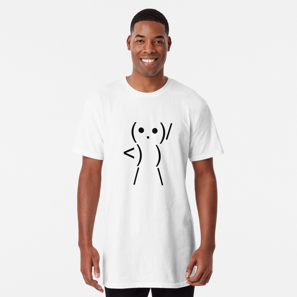 "Ascii Dancing Guy" Art Board Print for Sale by amini54 | Redbubble