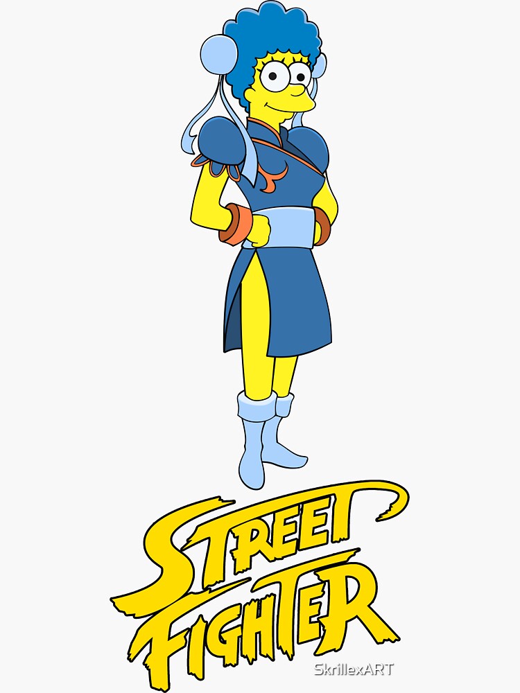 "Marge" Sticker for Sale by SkrillexART | Redbubble
