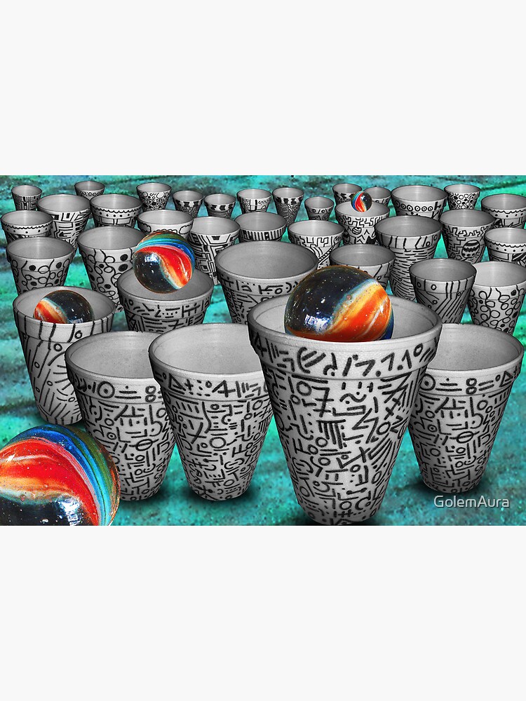 "Marble Bubble on the Styro" Poster for Sale by GolemAura | Redbubble