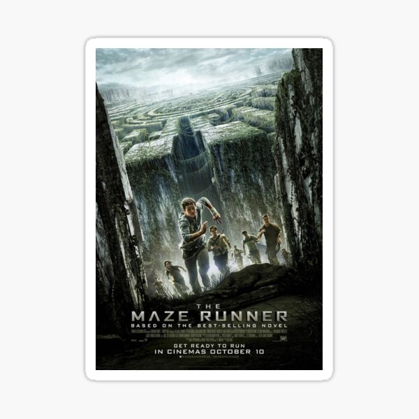 "The Maze Runner" Sticker for Sale by misery-may | Redbubble