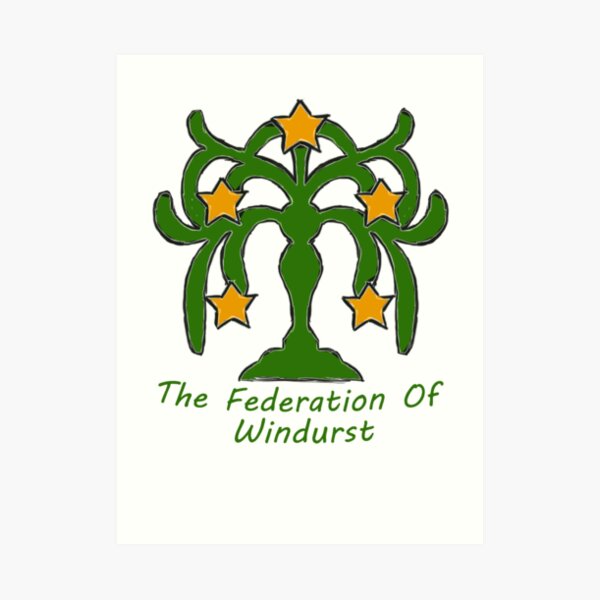 "The Federation of Windurst" Art Print for Sale by kjen20 | Redbubble