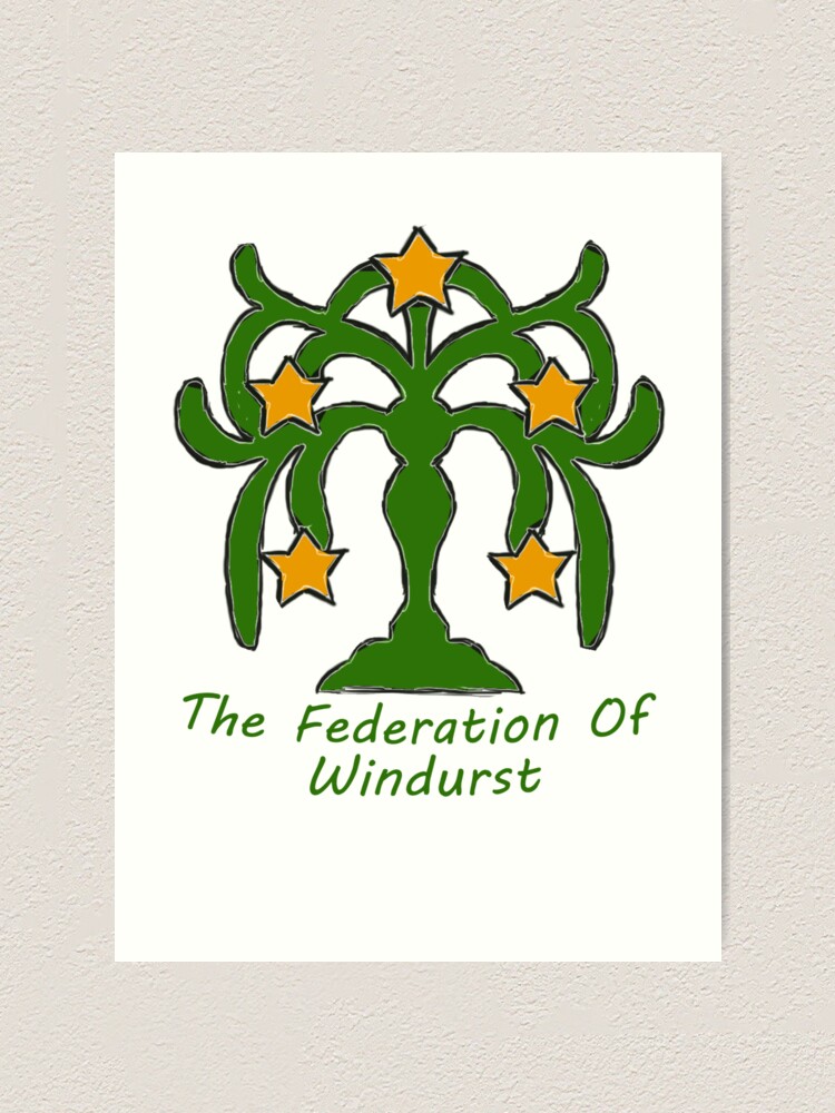 "The Federation of Windurst" Art Print for Sale by kjen20 | Redbubble