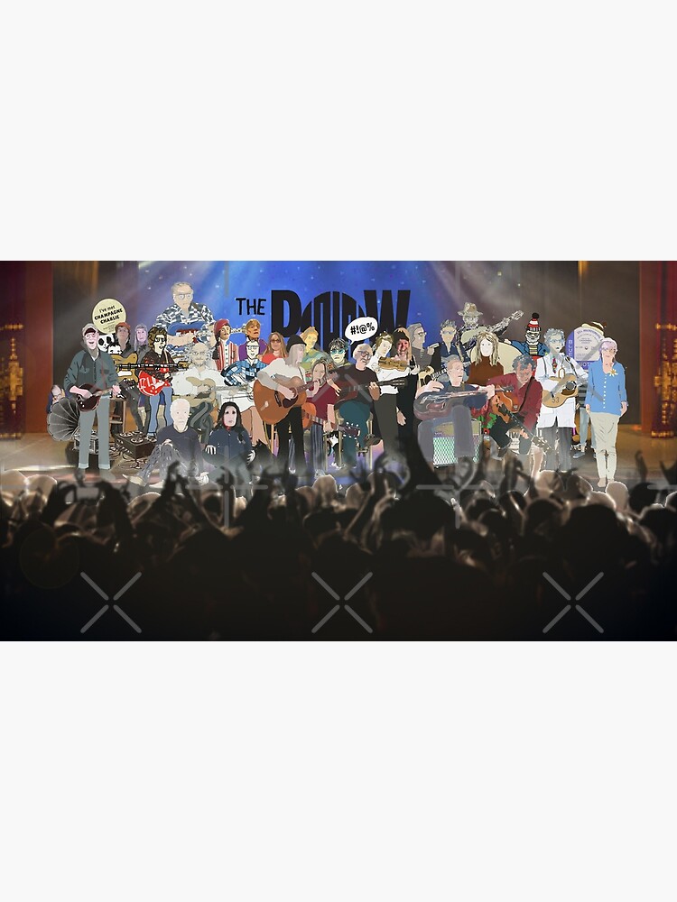 "THE POW WOW - THE GANG SHOW" Poster for Sale by HeadacheMachine ...