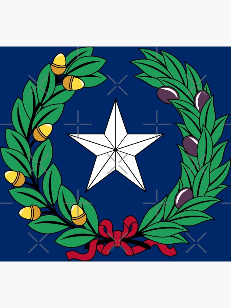 Póster «Escudo de armas de Texas, Estados Unidos» de Shav | Redbubble