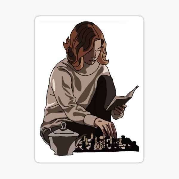 "Beth Harmon " Sticker for Sale by StIcKeRs65 | Redbubble