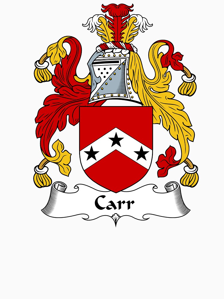 "Carr Coat of Arms / Carr Family Crest" Essential T-Shirt for Sale by ...