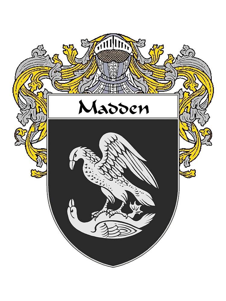 "Madden Coat of Arms/Family Crest" Framed Art Print for Sale by ...