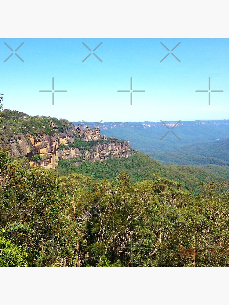 "Blue Mountains Australien Landschaftsansichten in der Natur ...