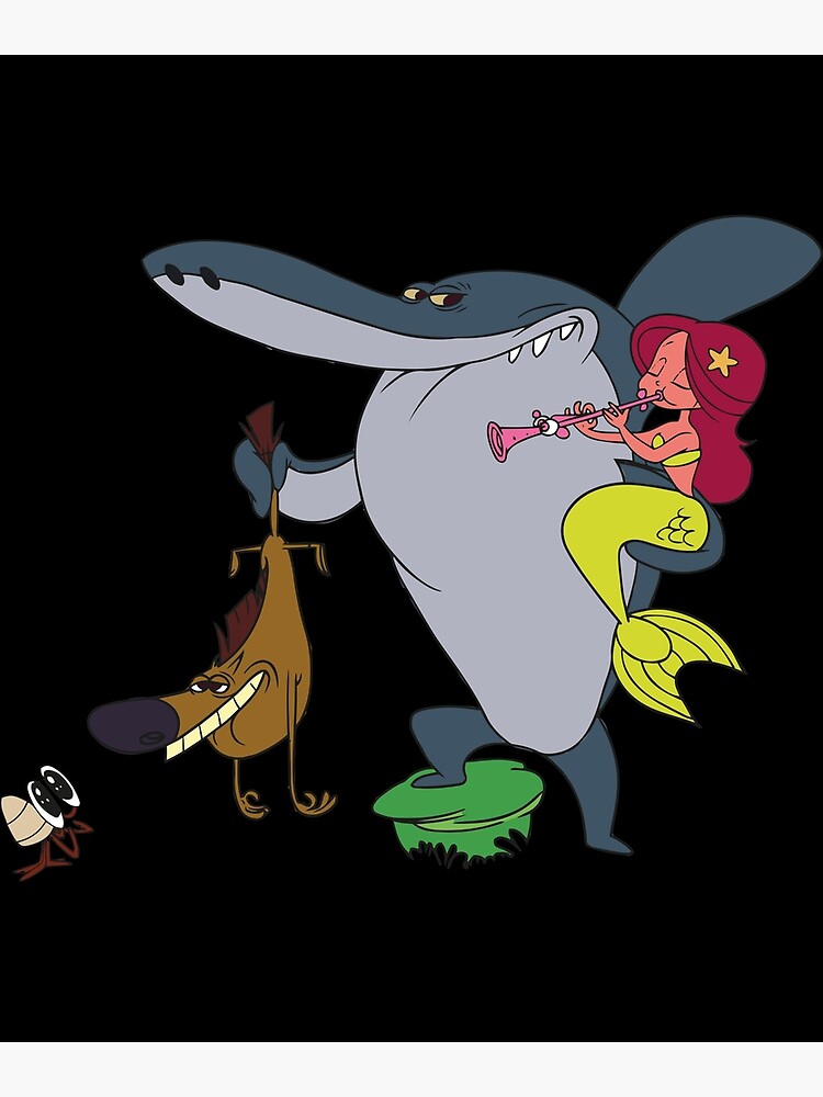 Póster «Zig y Sharko Marina Sirena» de btilyas | Redbubble