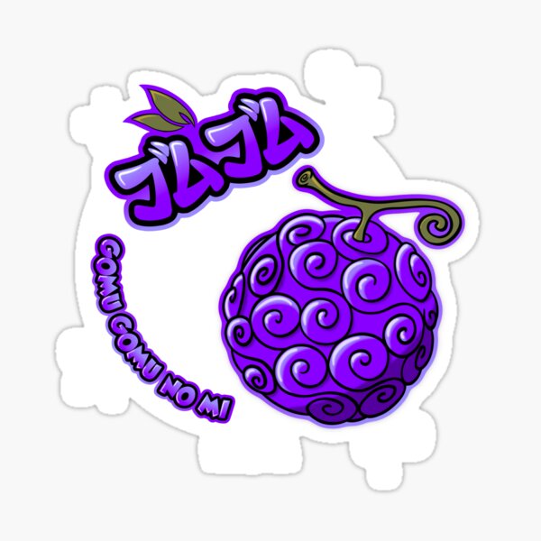"Gomu Gomu" Sticker for Sale by RedSolar | Redbubble