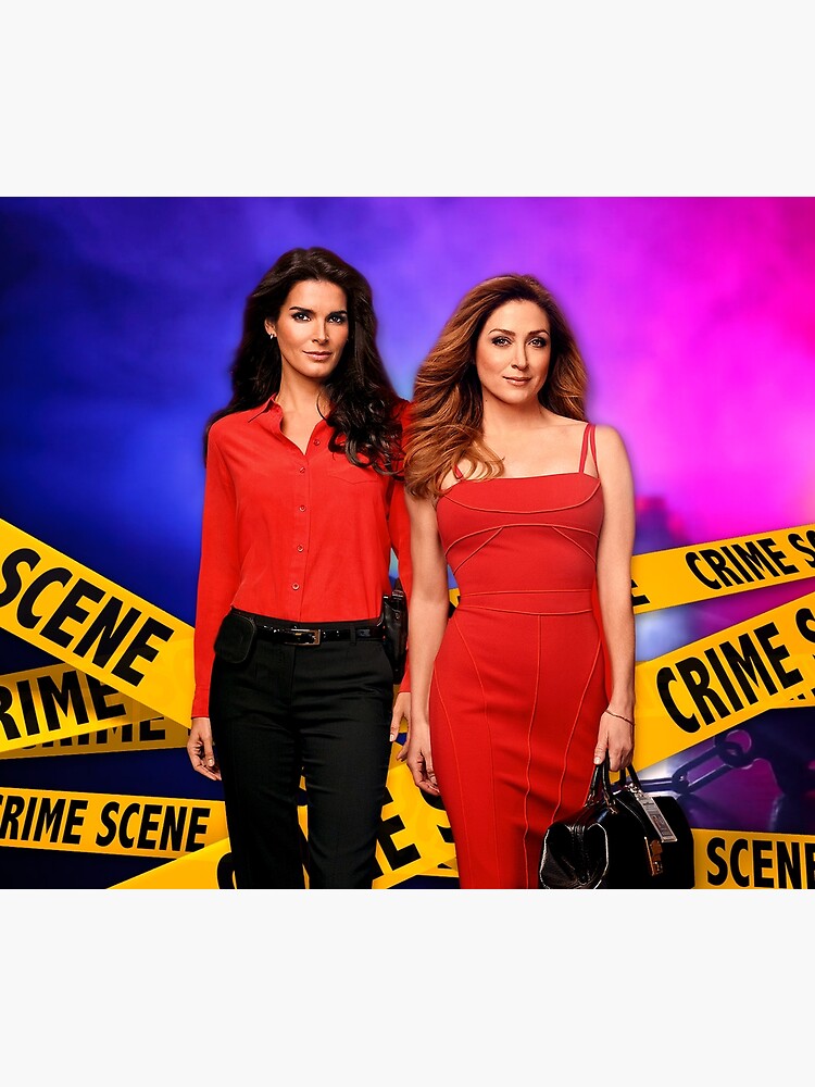 "Rizzles on a police background (Rizzoli & Isles)" Throw Blanket by ...