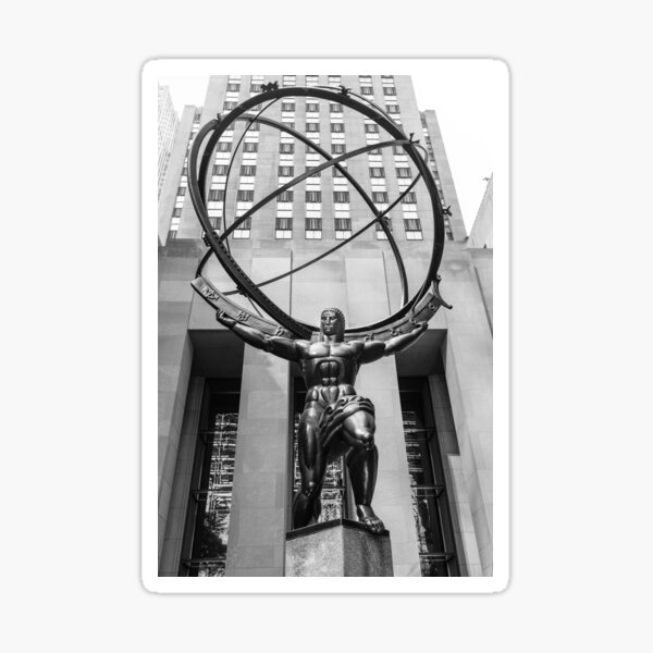 "Atlas" Sticker for Sale by mattmalloy | Redbubble