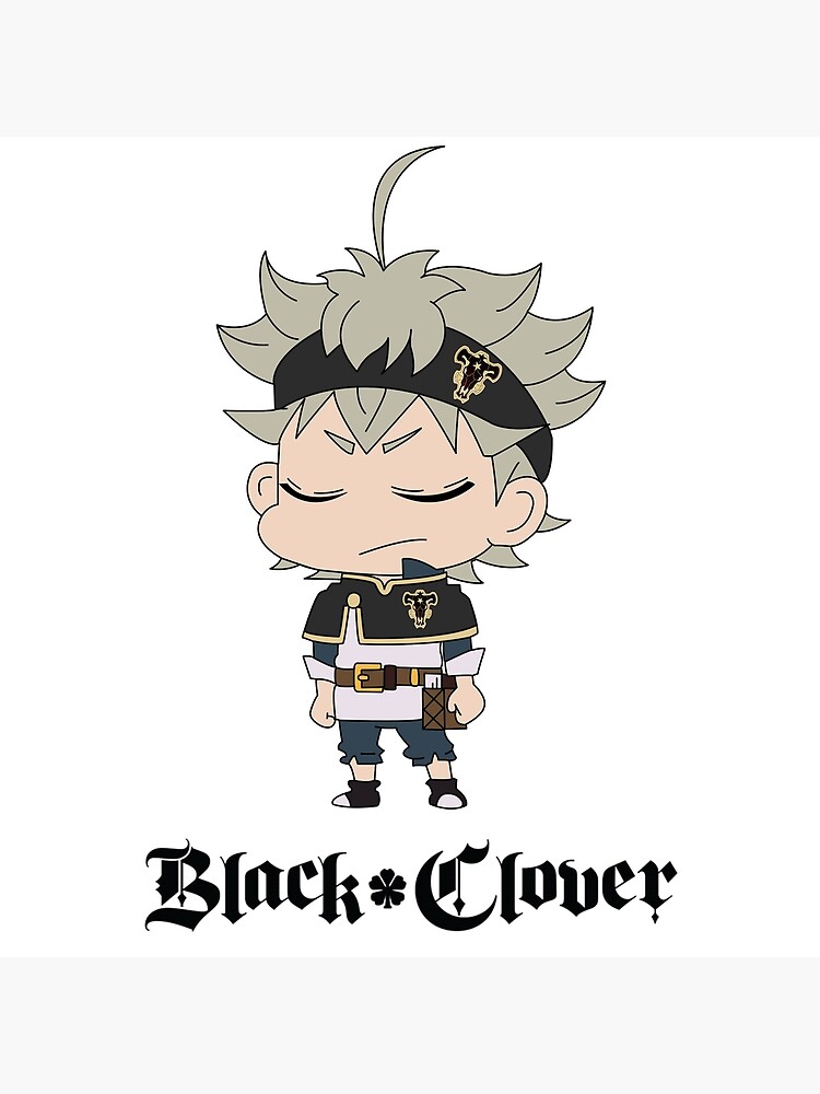"Black Clover Asta Chibi" Canvas Print for Sale by animebig | Redbubble