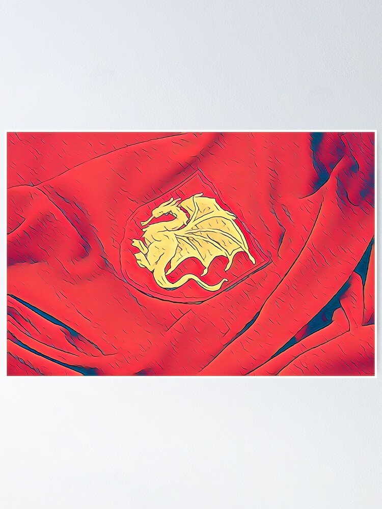 "Pendragon Crest" Poster for Sale by jaune-eclatant | Redbubble