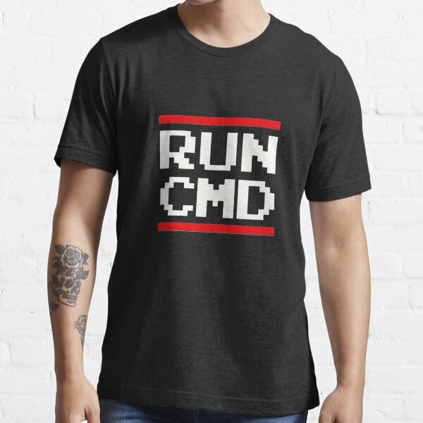 "RUN CMD" T-Shirt von greystzy | Redbubble